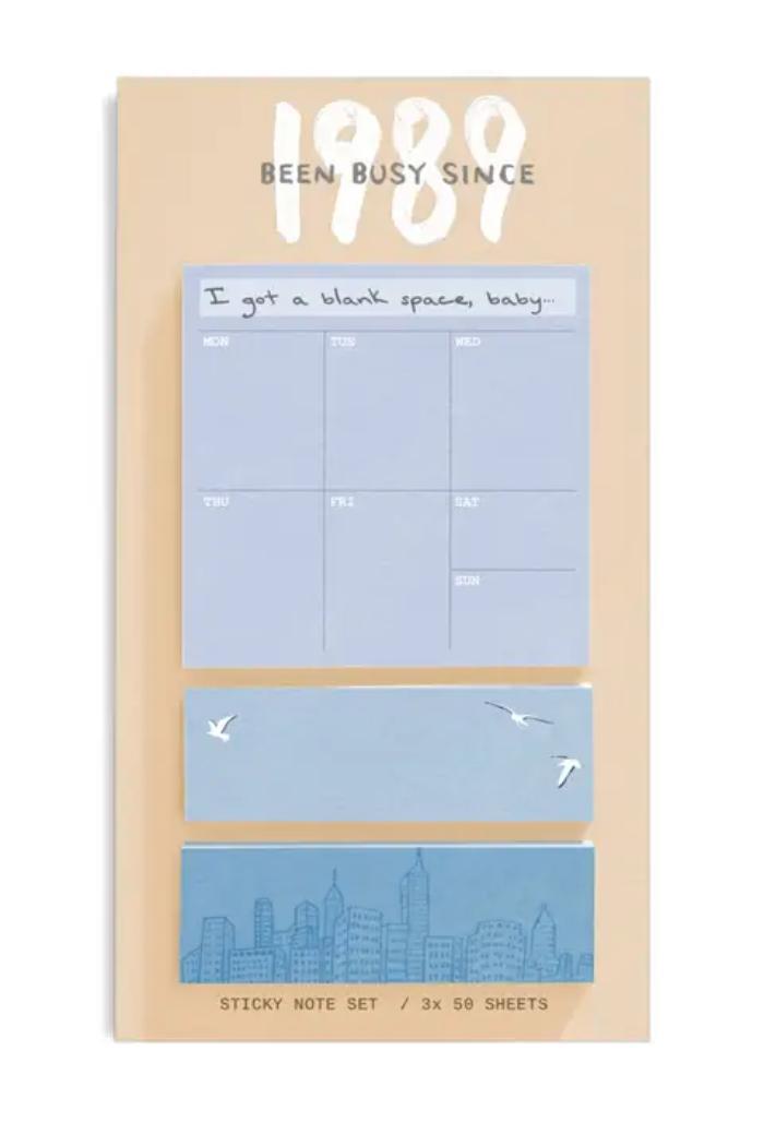 Swiftie Sticky Note Set – Notice: Accessories for Living